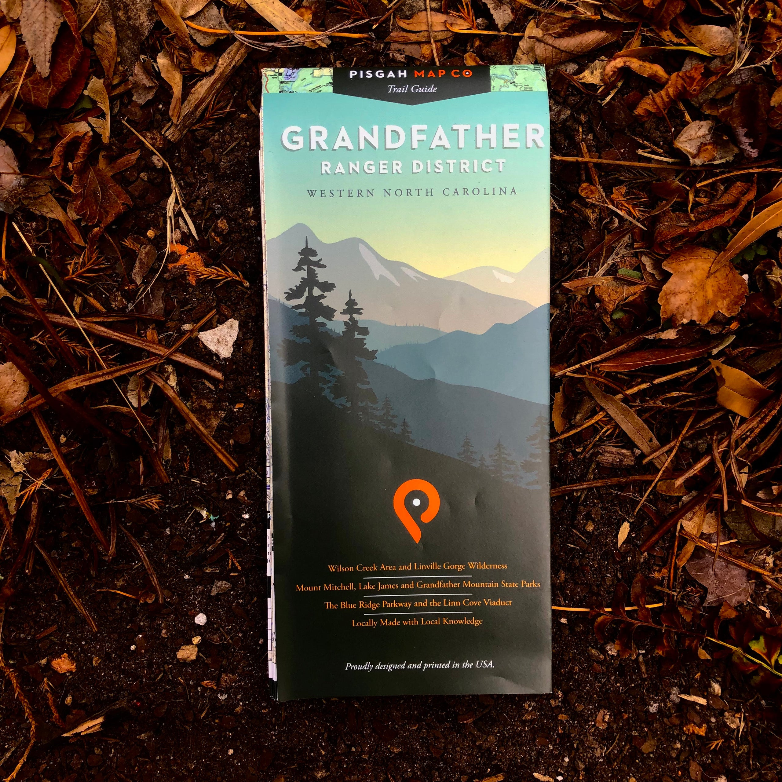 Grandfather Ranger District Trail Map | Blue Ridge Hiking Company
